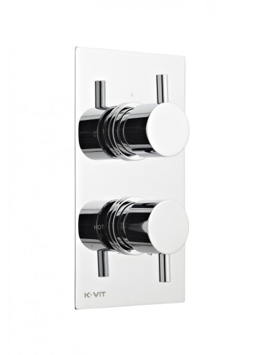 Kartell K-VIT Plan concealed thermostatic shower valve