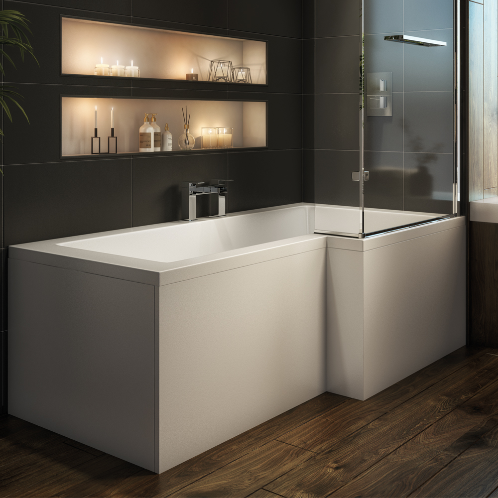 Synergy Berg 1700mm L Shaped Bath